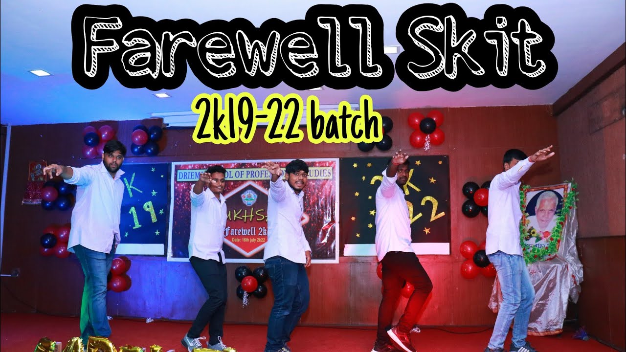 Farewell Skit | Driems College | Batch 2k19-22 | Management Wing - YouTube