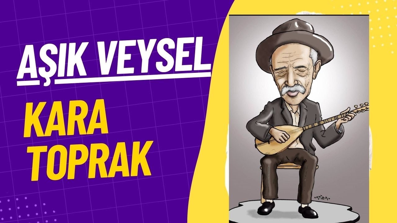Aşık Veysel I Kara Toprak (TRT arşiv canlı kayıt) - YouTube