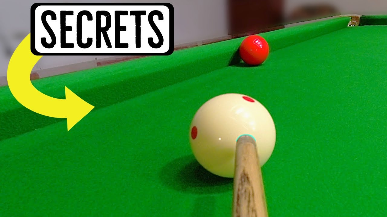 Snooker Cushion Shots Potting Spin - YouTube