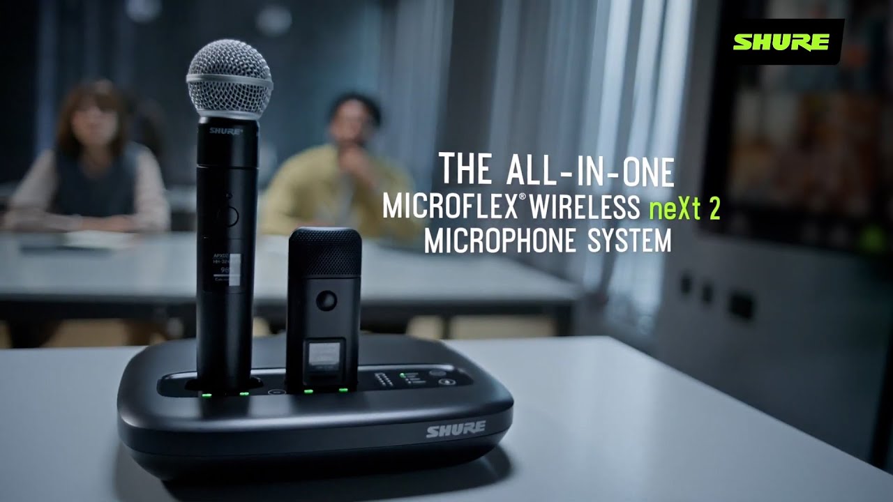 The Shure Microflex Wireless neXt 2 Microphone System - YouTube
