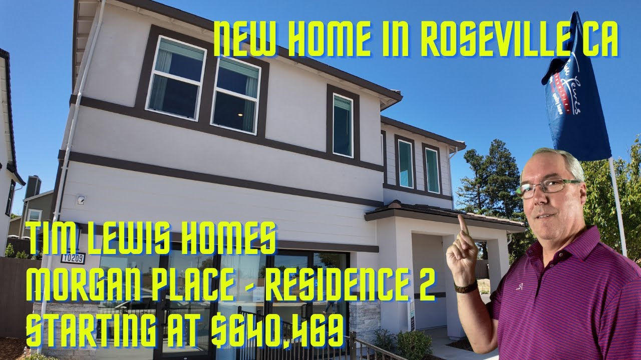 Tour this New Home by Tim Lewis Homes in Roseville CA | Residence 2 in ...