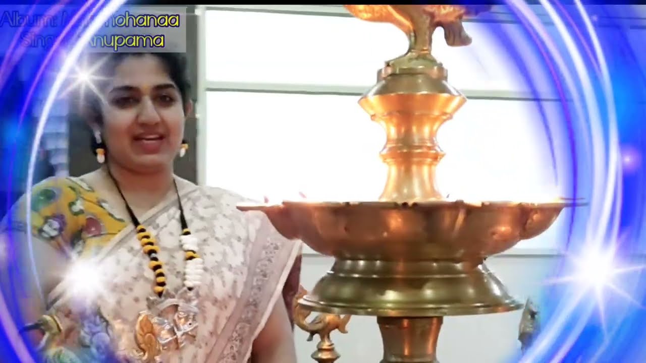 Singer Anupama latest krishna song # Krishna Krishna.. - YouTube