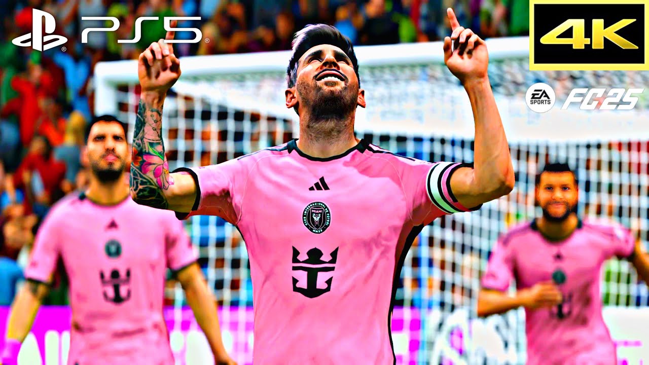 Ps5 FC 25 | Lionel Messi - Real Madrid vs Inter Miami | ASMR #shorts # ...