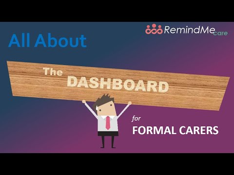 Dashboard help video for formal carers - YouTube