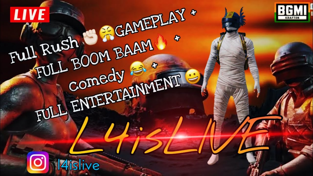 BGMI Full Rush Gameplay # boom BAAAM 🔥#ipadmini6 #l4islive # ...