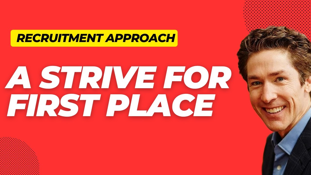 Recruitment Approach 101: Strive for First Place - YouTube