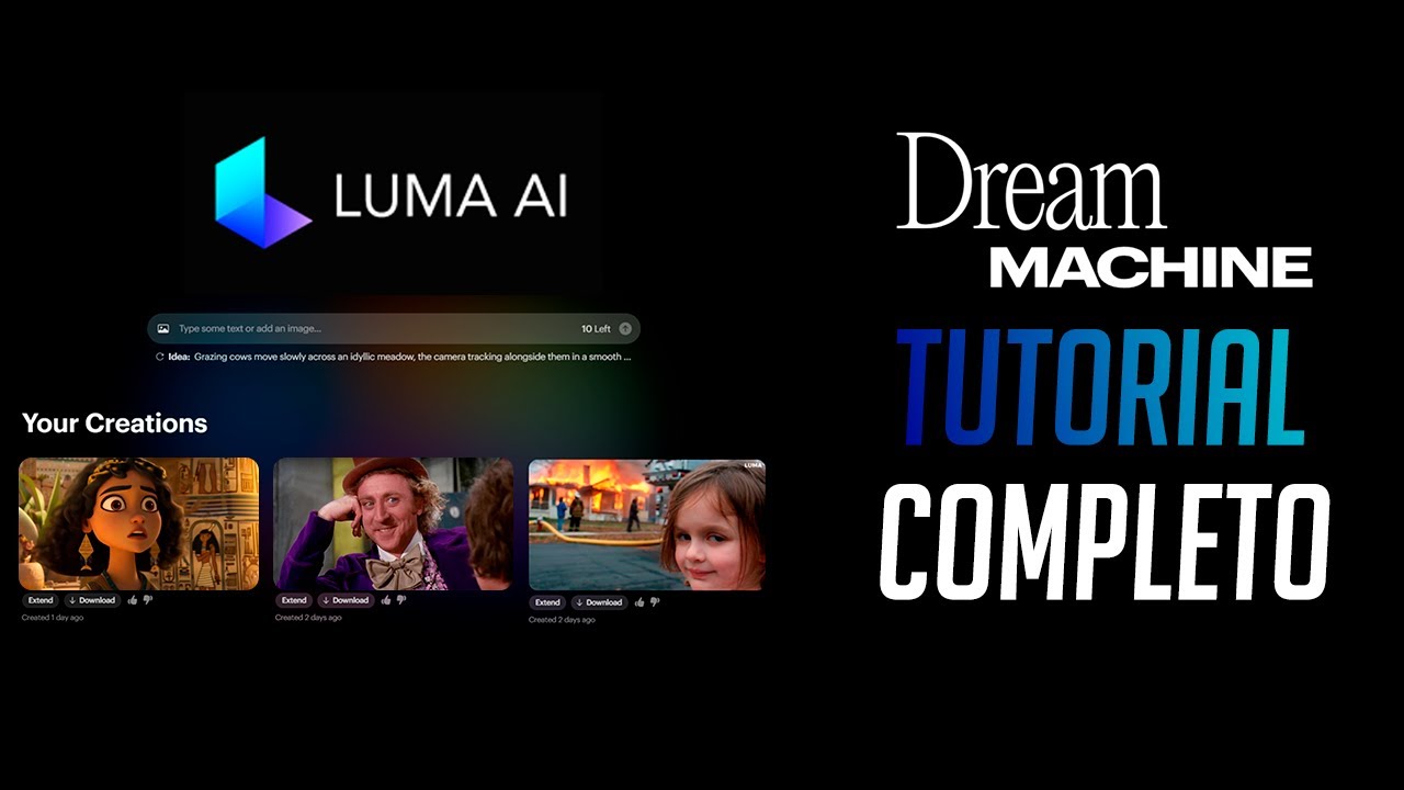 GUIA COMPLETO DO DREAM MACHINE DA LUMA LABS PARA CRIAR VÍDEOS COM IA ...