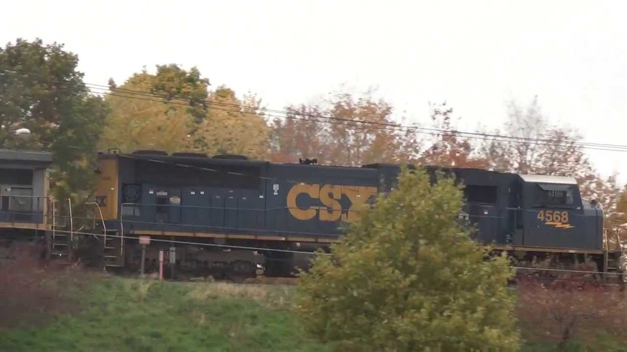 Double Stack CSX Train - YouTube