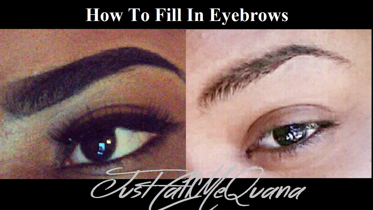 Quick & Easy Eyebrow Tutorial in Less Than 4 Minutes! (Thick or Thin ...