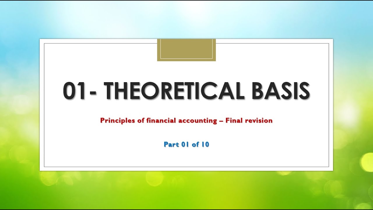 01- Theoretical Basis - YouTube