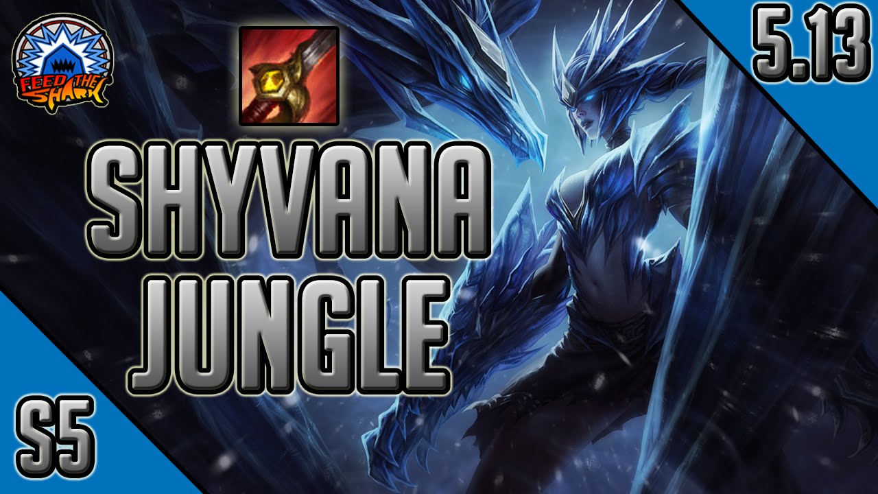 League of Legends - Sated Devourer Ice Drake Shyvana Jungle - Full Game ...