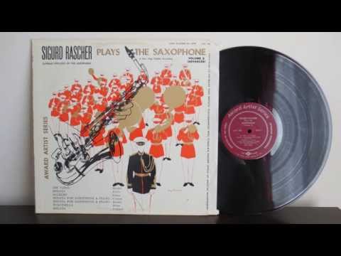 Sigurd Rascher – Plays The Saxophone Volume 2 (Advanced) (1960, Vinyl ...