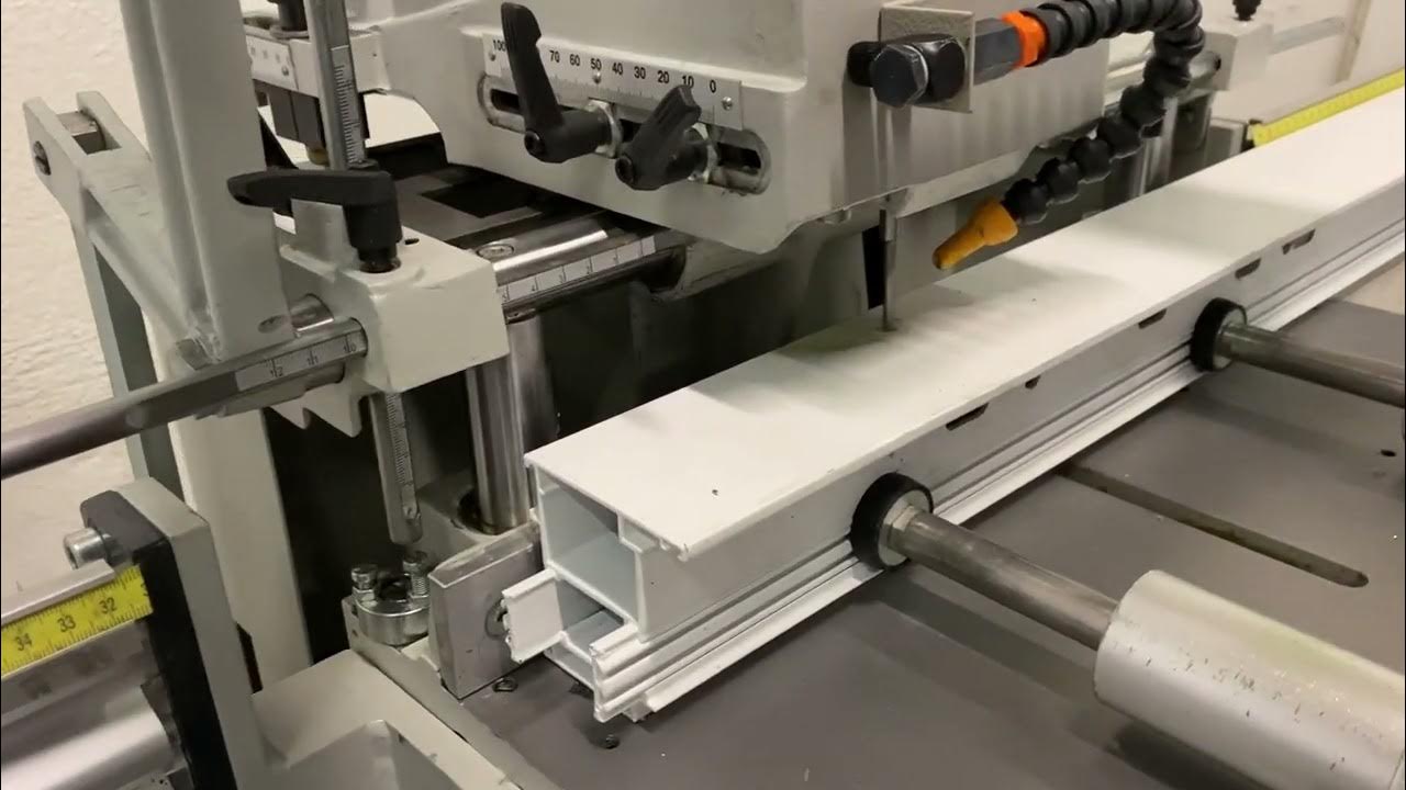 1-spindle copy router elumatec AS 70/44 - YouTube