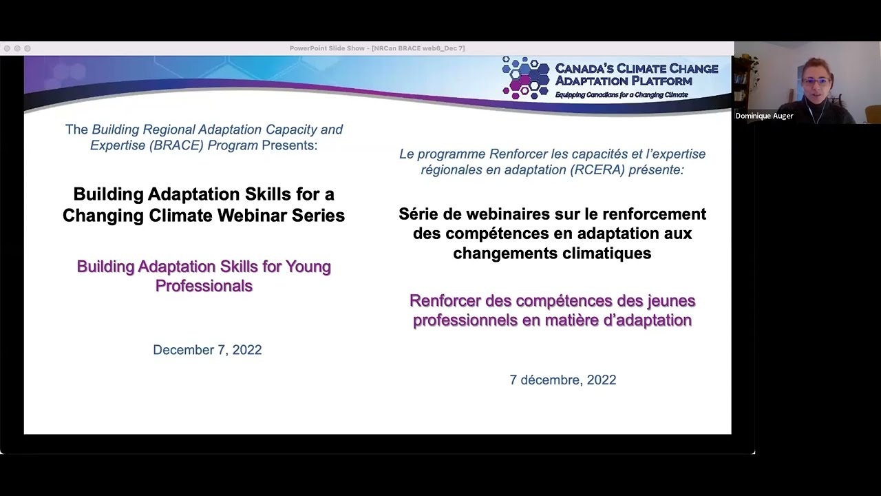 Building Adaptation Skills for a Changing Climate | Building Skills for ...