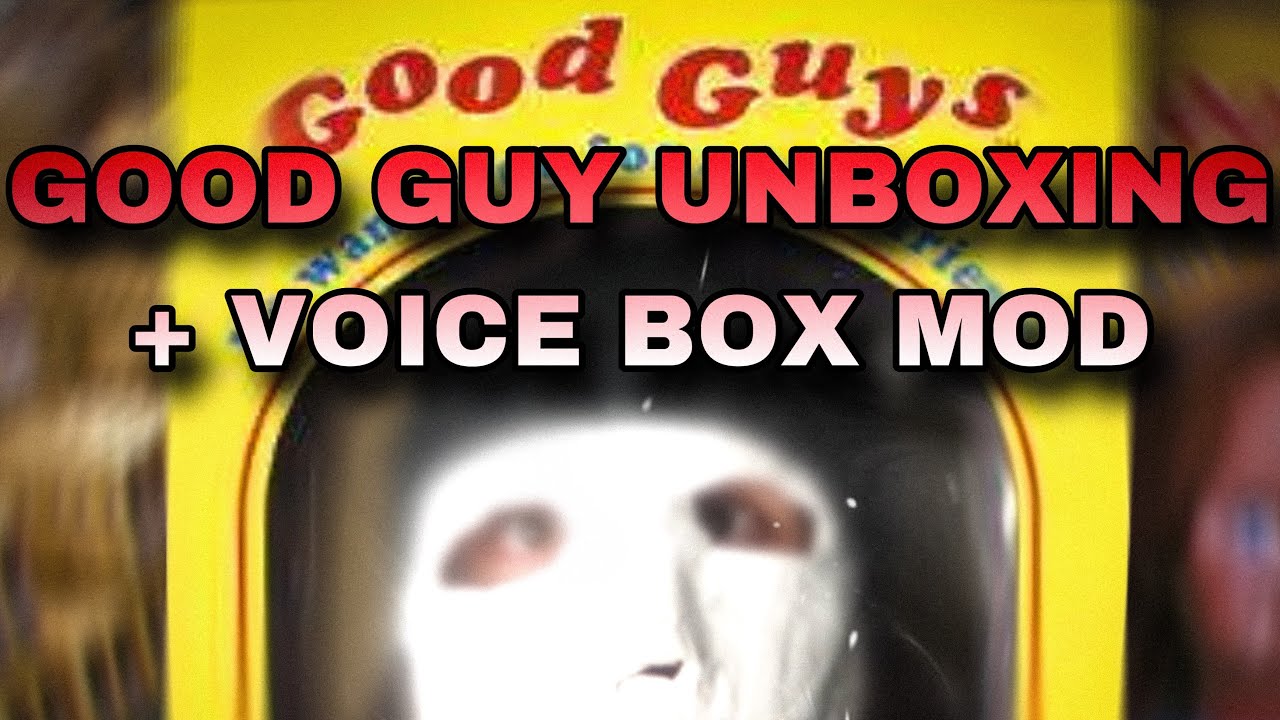 PLUSH GOOD GUY DOLL UNBOXING + VOICE BOX MOD - YouTube