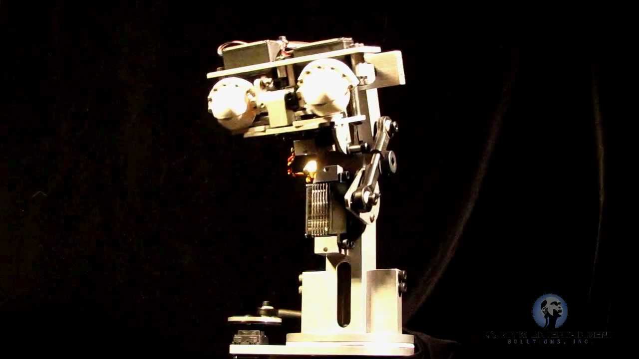 Animatronic Robotic Abraham Lincoln Stage 2 - YouTube
