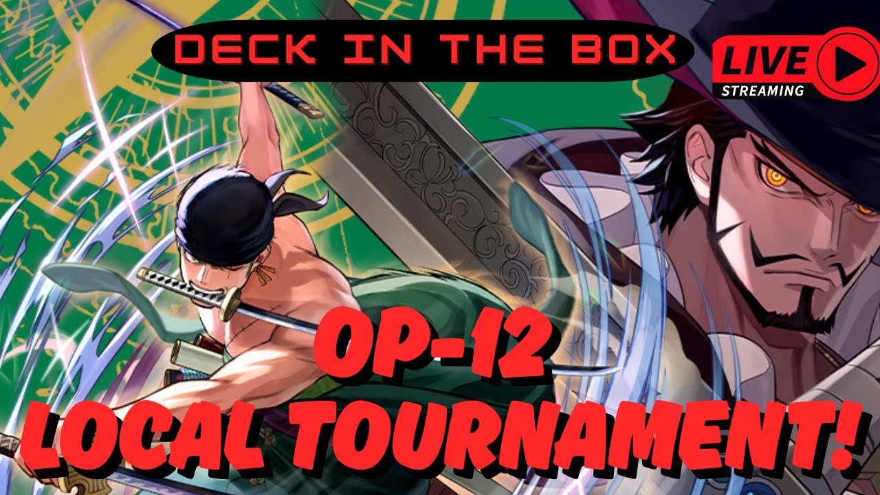 OP12 Lobo Cards One Piece Tournament Top Tables - 5 Rounds - YouTube