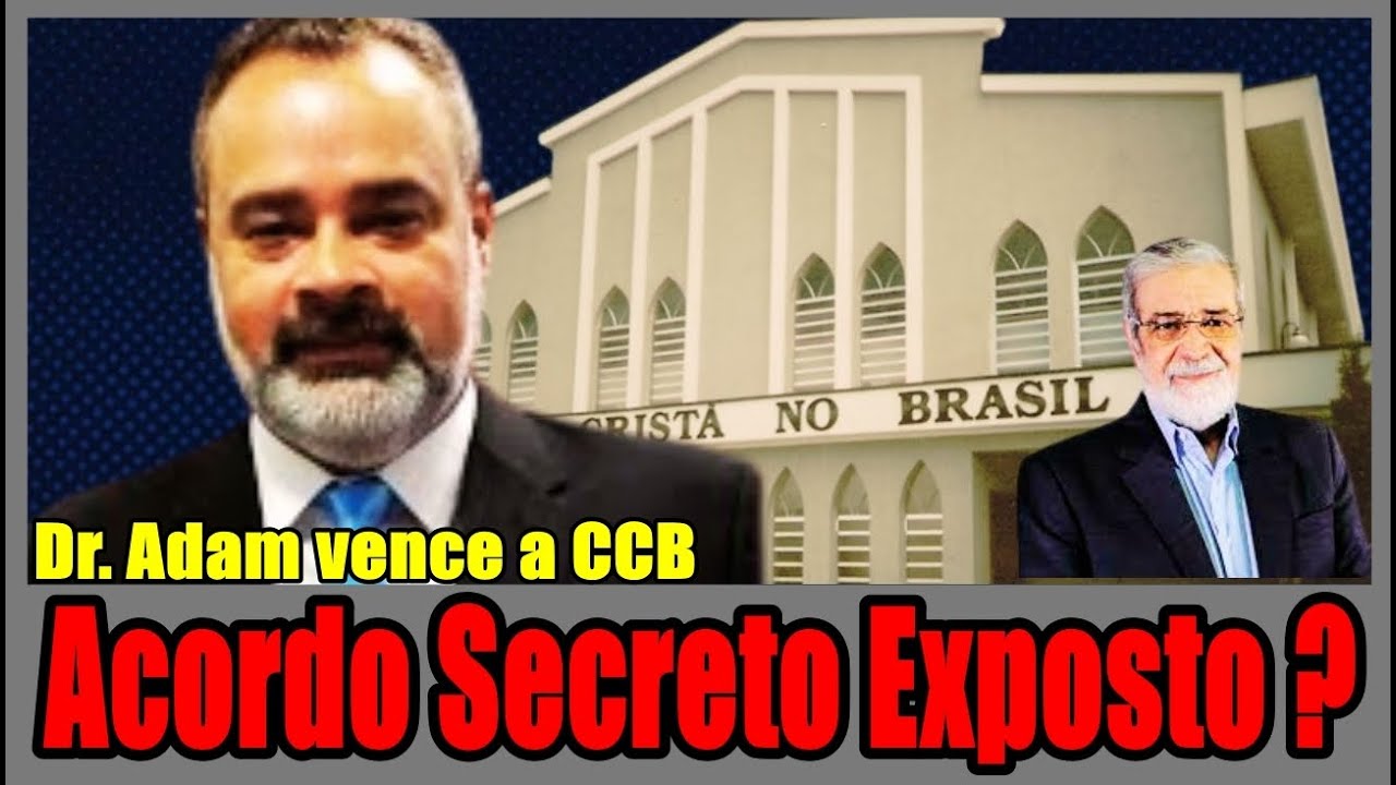 Dr. Ricardo Adam DESAFIOU a CCB e VENCEU! Acordo secreto exposto ...