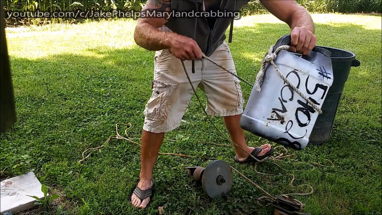 Trotline - How to Make Trot Line Buoys & Crabbing Gear - YouTube