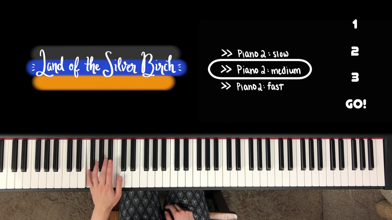 LAND OF THE SILVER BIRCH (w duet play-along), Faber Level 3A - YouTube