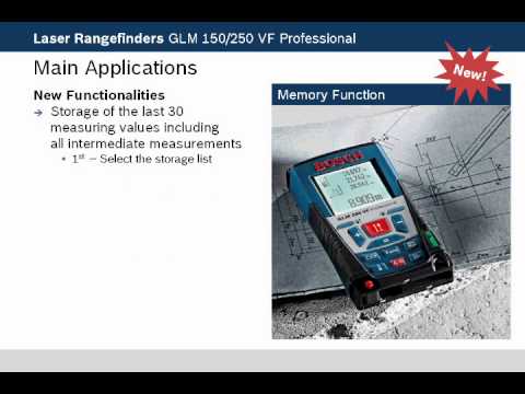 GLM 250 VF Application Video)