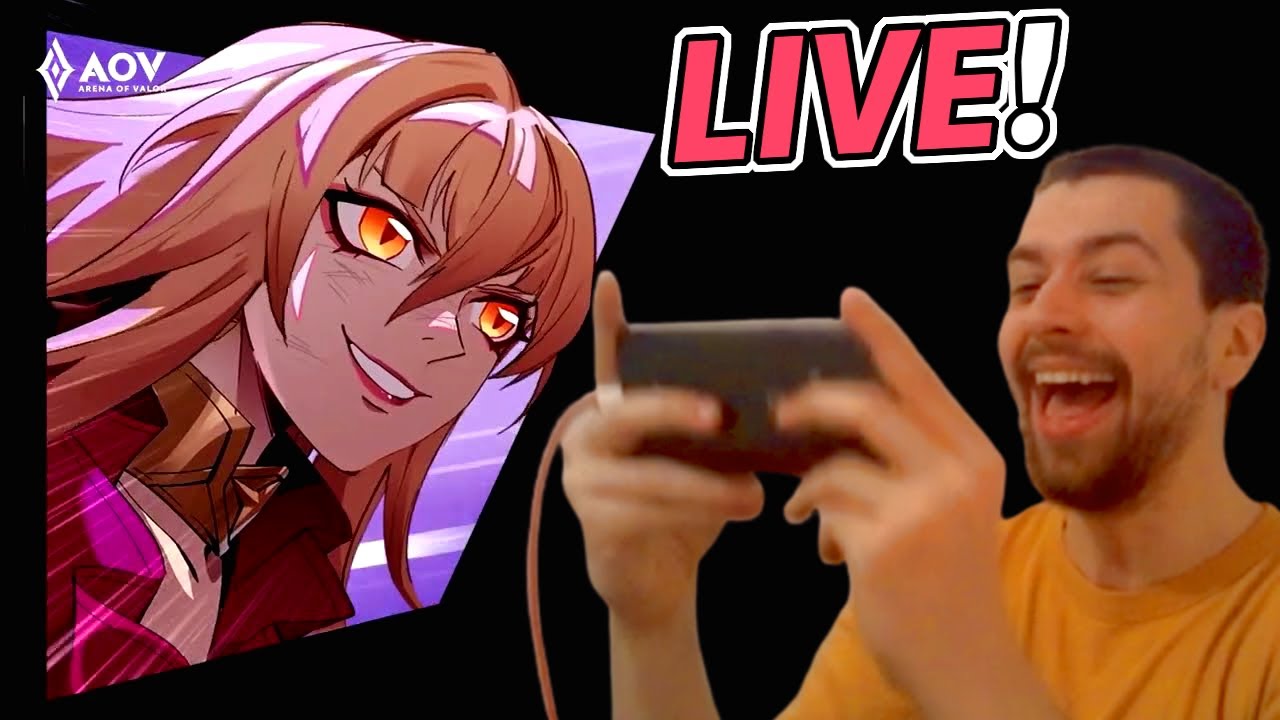 AOV 🔴 LIVE! Playing NEW Hero Iggy! - YouTube