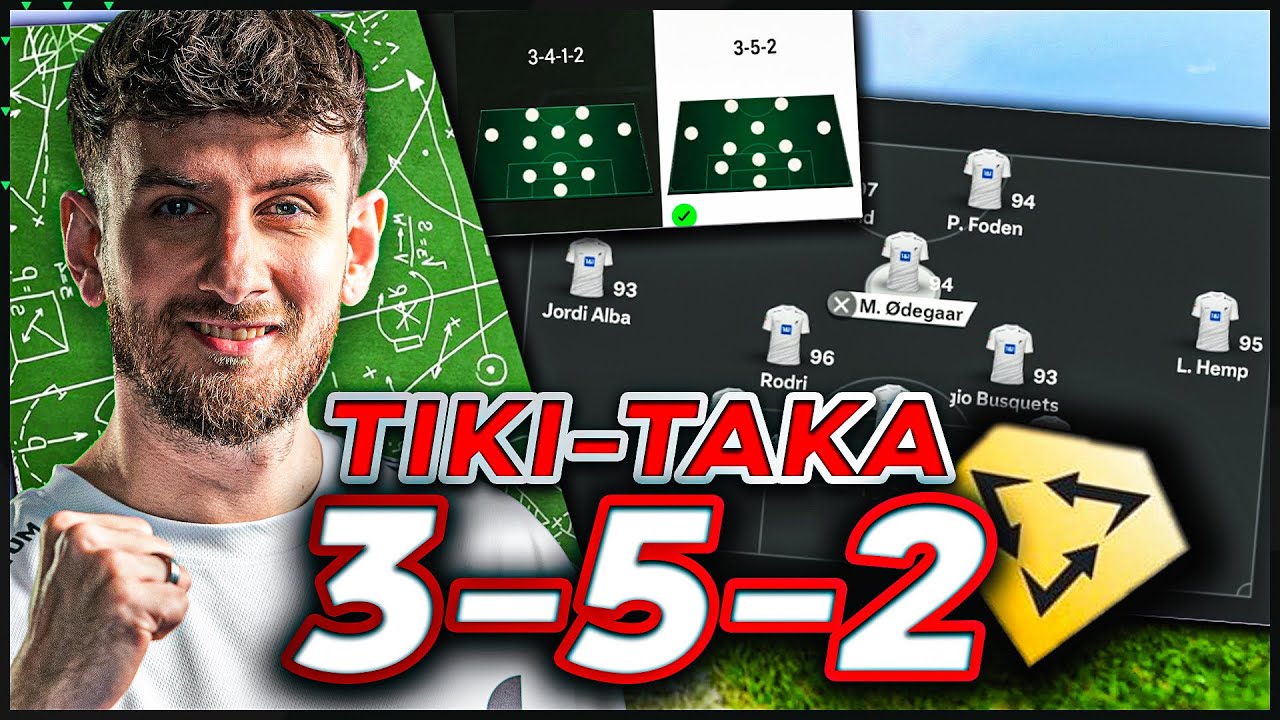 10/10 TAKTIK 😍 DIE TIKI-TAKA 3-5-2 FORMATION | Ultimate Team - YouTube