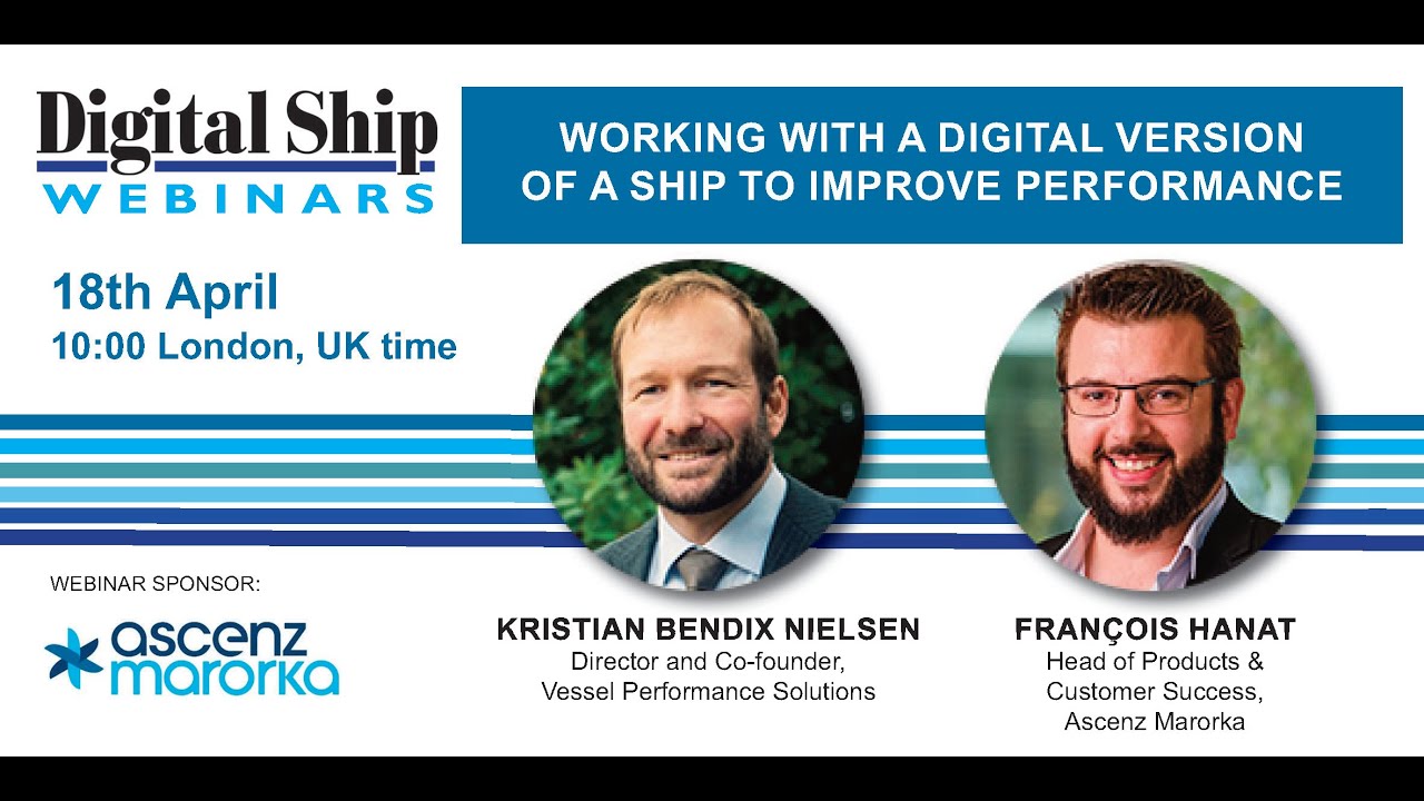 Working with a digital version of a ship to improve performance ...