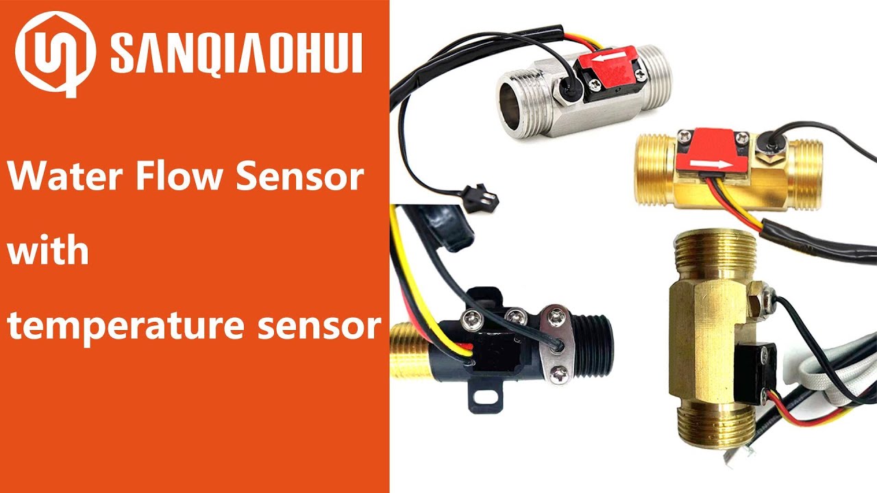 SANQIAOHUI Hall effect magnetic water flow sensor switch - YouTube