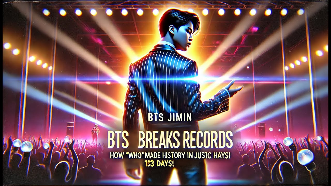 BTS Jimin Breaks Records: How 'Who' Made Music History in Just 133 Days ...