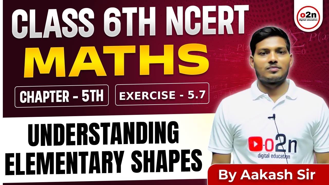 Class 6th | Maths| Understanding Elementary Shapes | Ch - 5| Exercise ...