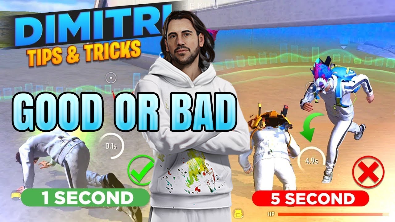 NEW DEMITRI CHARACTER ABILITY | DEMITRI TIPS&TRICS | FREE FIRE GARENA ...