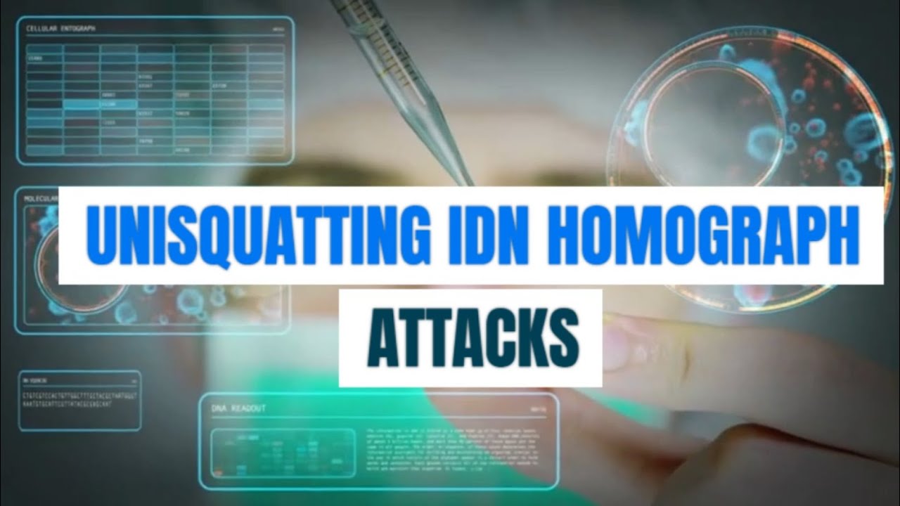 UNISQUATTING IDN HOMOGRAPH ATTACKS | The Threat and Threat Intelligence ...