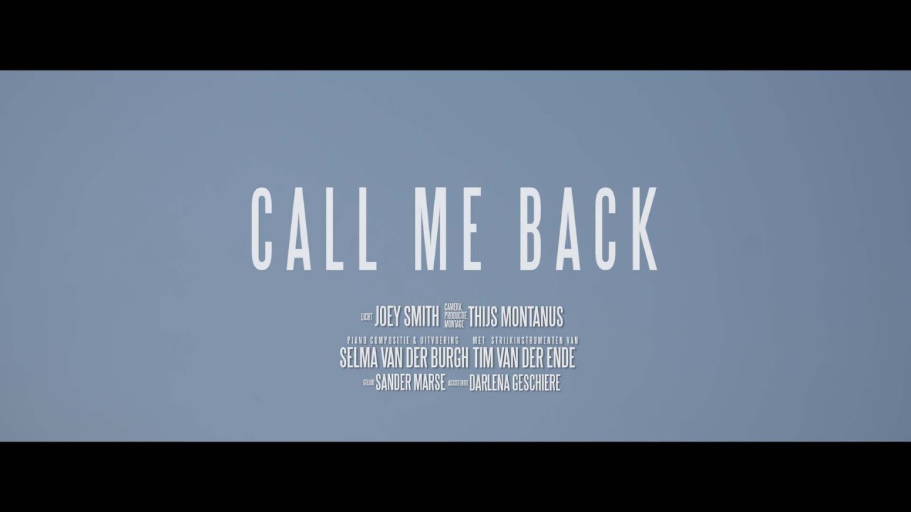 CALL ME BACK - Teaser Trailer - YouTube