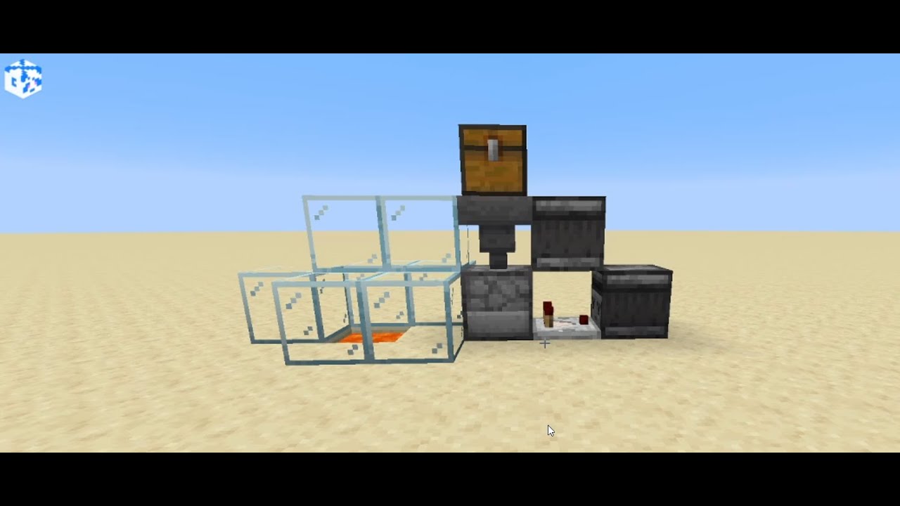 Minecraft Trash / Rubbish Can - YouTube