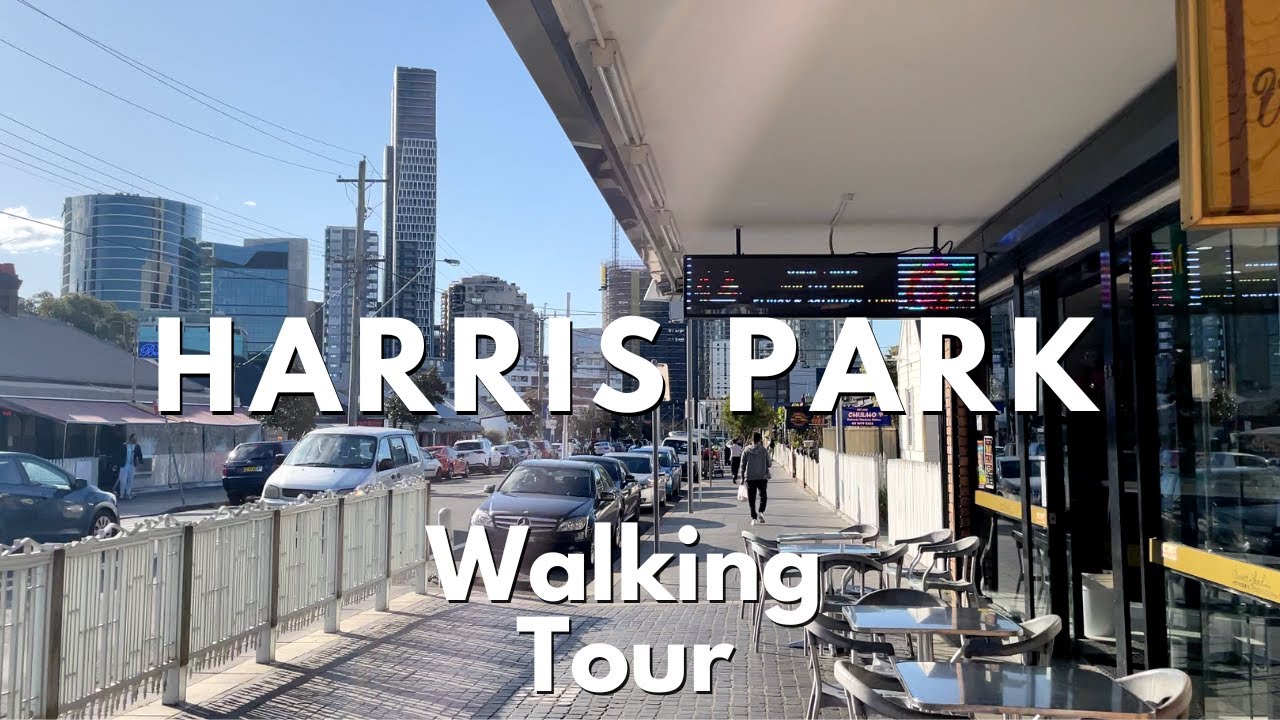 [4K] HARRIS PARK - Parramatta - Shops & Street Walking Tour - Sydney ...