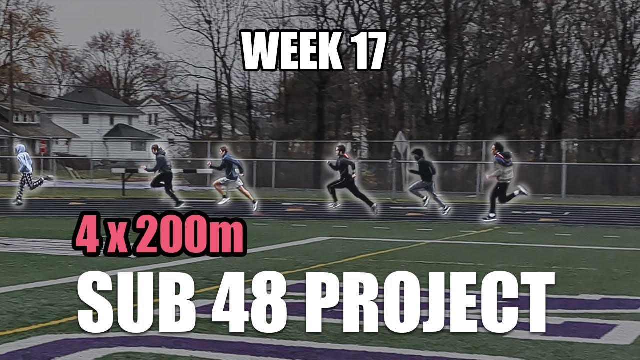 400m Sprint Training | SUB 48 PROJECT | Week 17 - YouTube