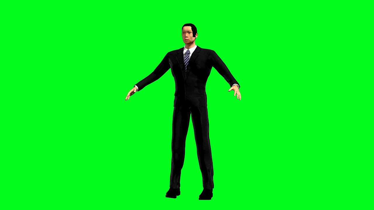 Secret Service Agent Green Screen Chroma Key - YouTube