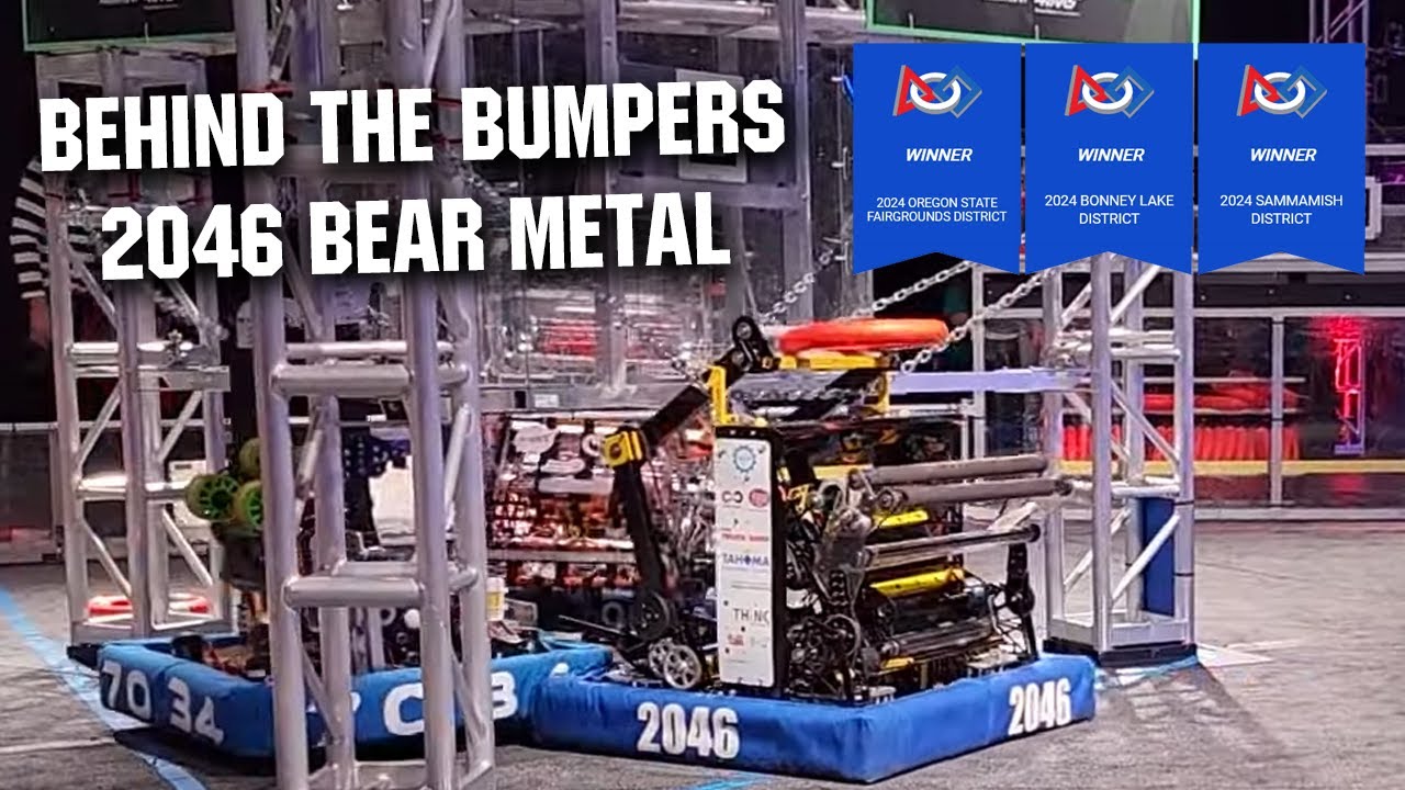 2046 Bear Metal | Behind the Bumpers | FRC CRESCENDO Robot - YouTube