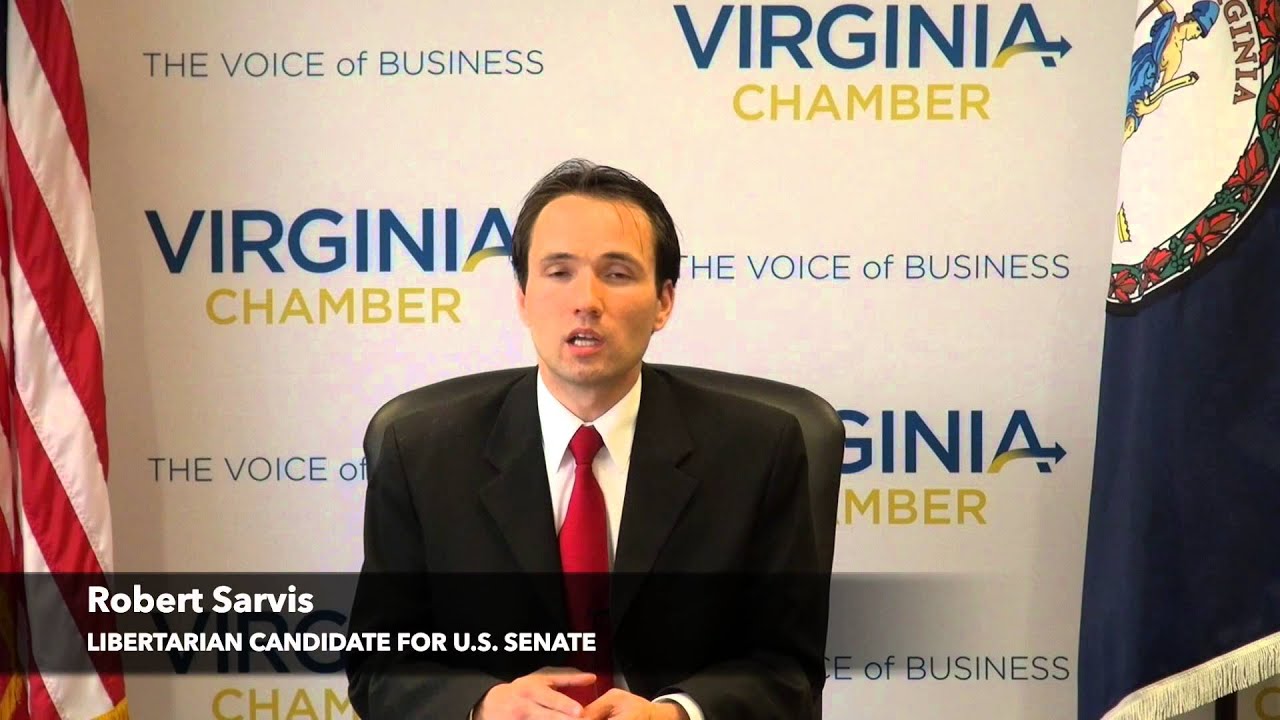 Robert Sarvis, Libertarian Candidate for Senate, On VA Immigration #2 ...