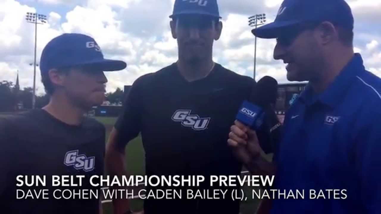 GSU BASEBALL: Dave Cohen interviews Caden Bailey, Nathan Bates on Sun ...