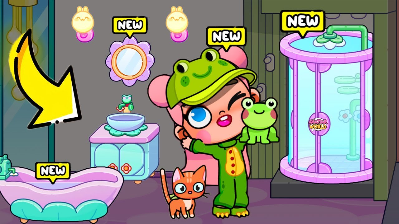 NEW! NEW! NEW! UPDATE IN AVATAR WORLD // EVA GAME WOELD - YouTube