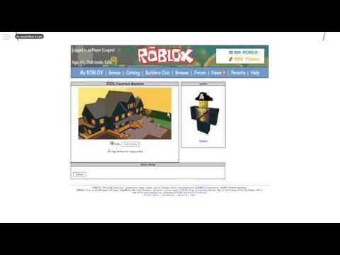 ROBLOX IN 2007?! Roblox episode 1 - YouTube
