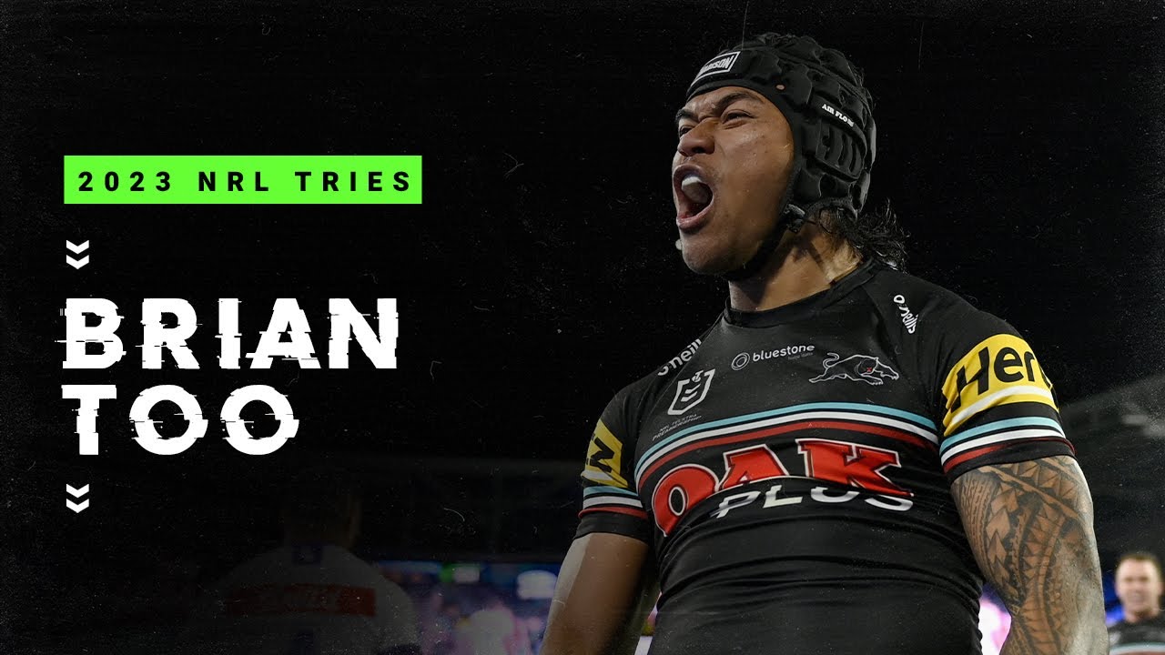 Brian To'o's 2023 try-scoring season | NRL - YouTube