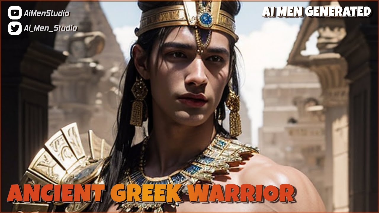 [Ai Generated 32] ANCIENT GREEK WARRIOR - Ai art Gay - Lookbook - AiMen Studio - Ai_Men_Studio ...