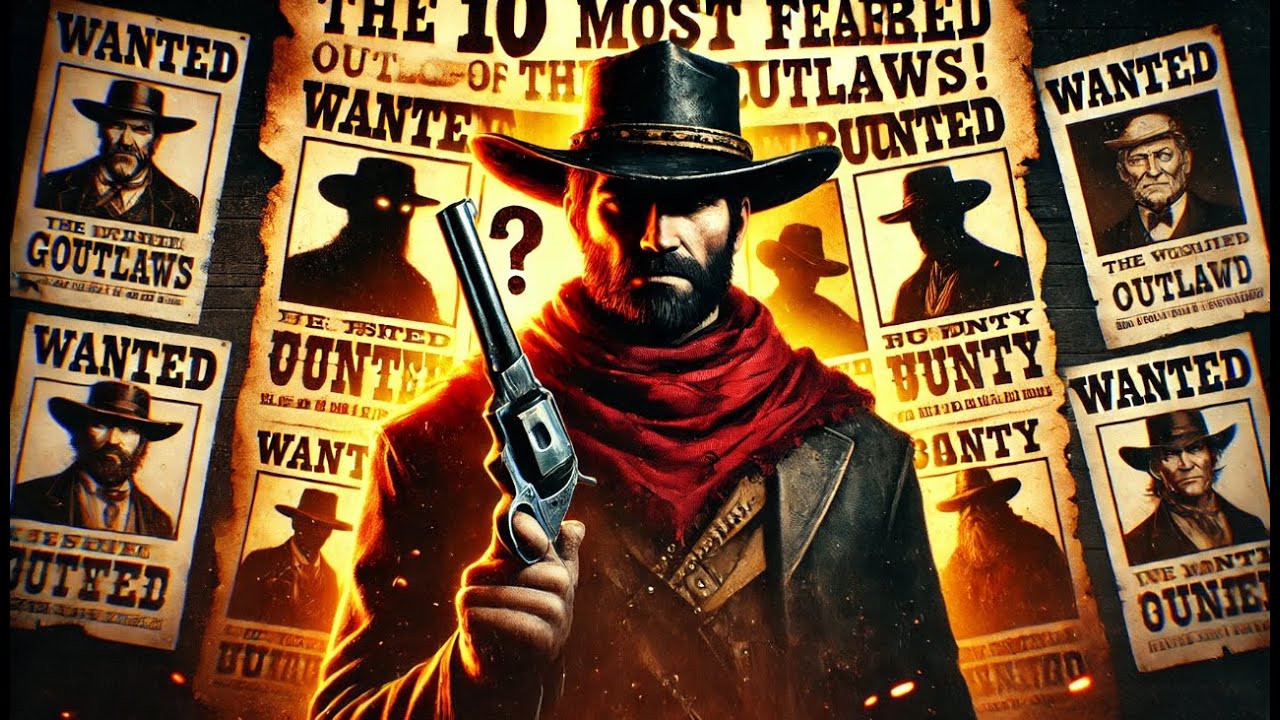 10 OUTLAWS Most DEADLY of the OLD WEST! - YouTube