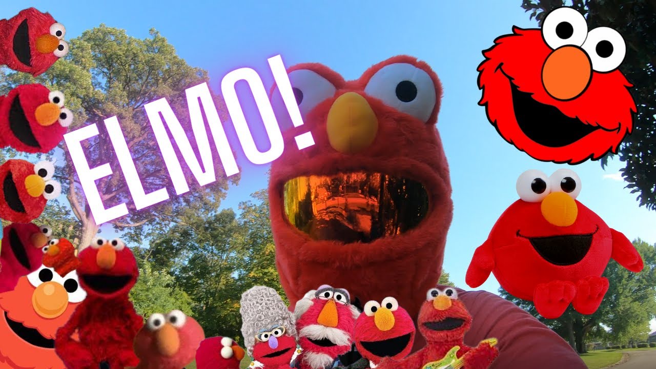 Elmo helmet cover reactions-LOL - YouTube