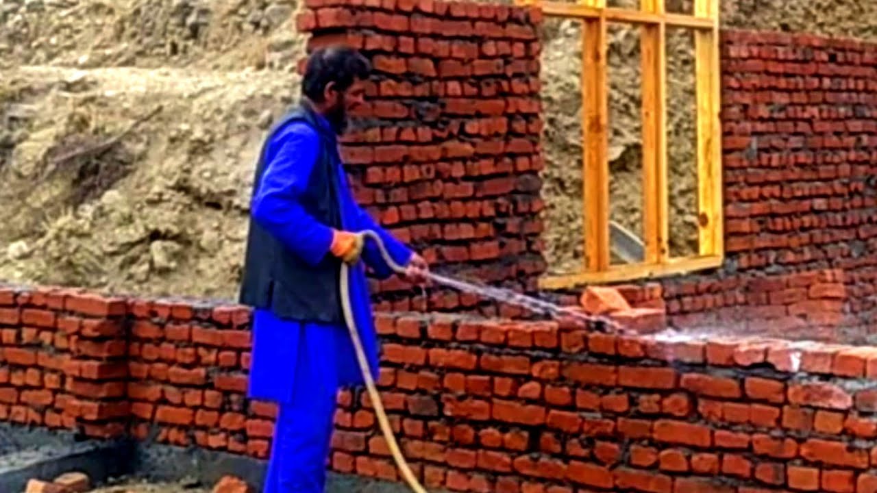 Curing For Concrete & Brick Wall - YouTube