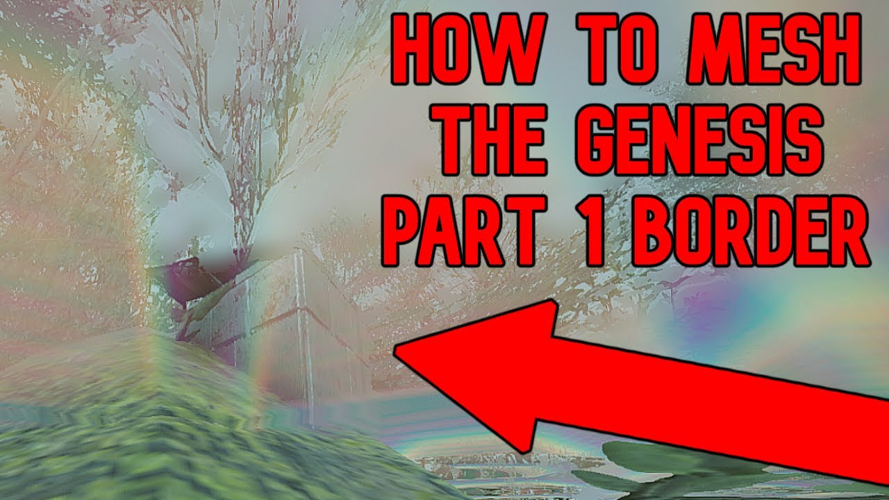 Ark Official How To Mesh Genesis: Part 1 Rat Holes & Base Locations for ...