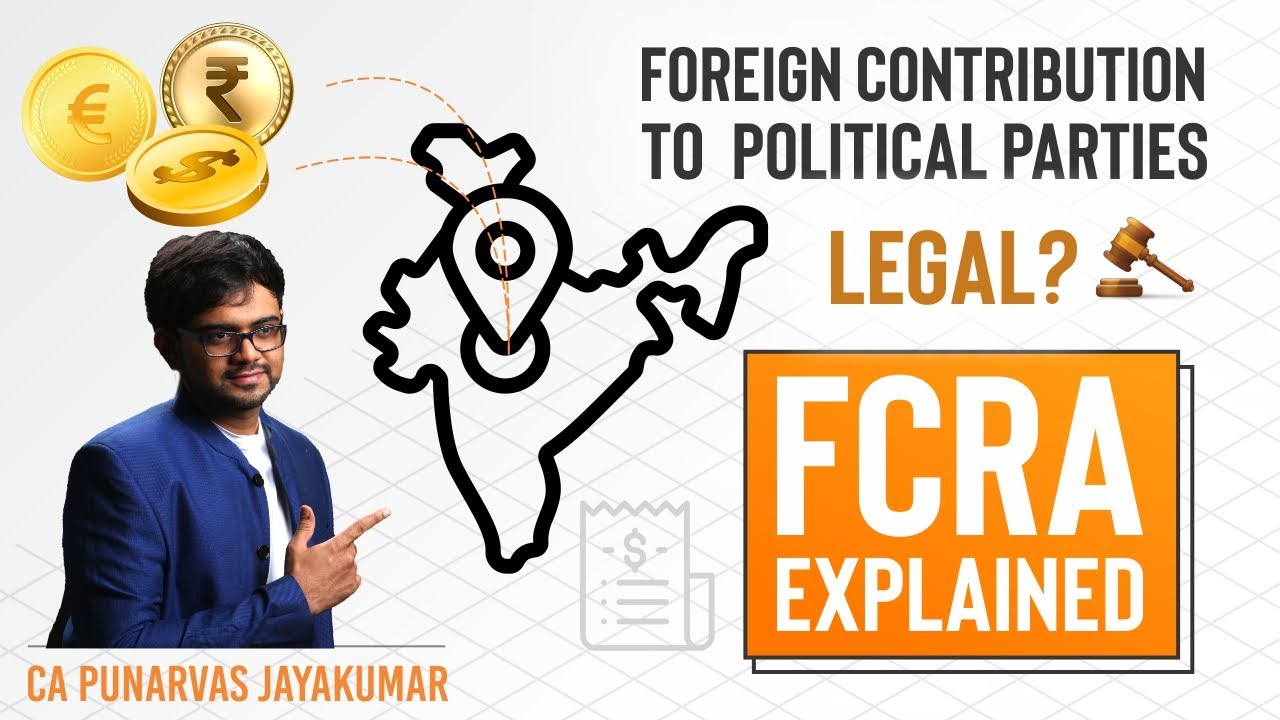 💸Foreign Contribution Regulation Act(FCRA) | Background of FCRA | CA ...